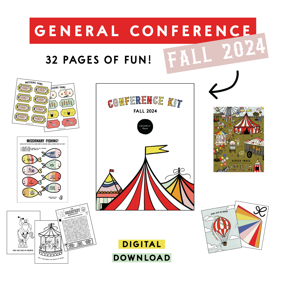 Conference Kit Fall 2024: The Greatest Broadcast on Earth – Colorly Love