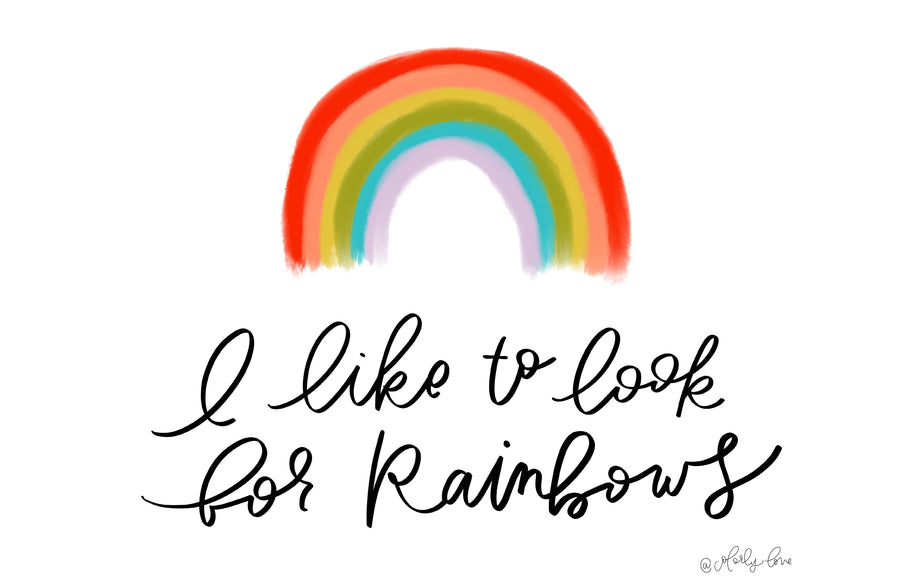 I Like To Look For Rainbows – Colorly Love