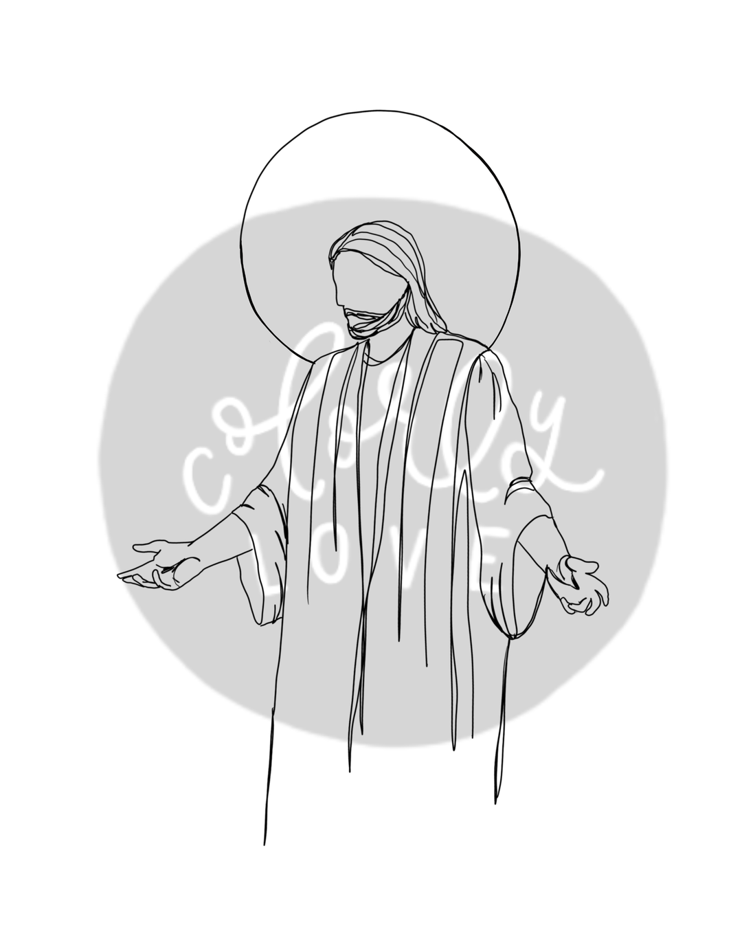 Christ Prints – Colorly Love