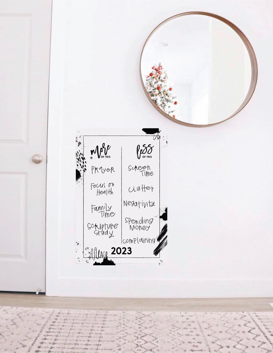 2023 Resolution Poster + Print – Colorly Love