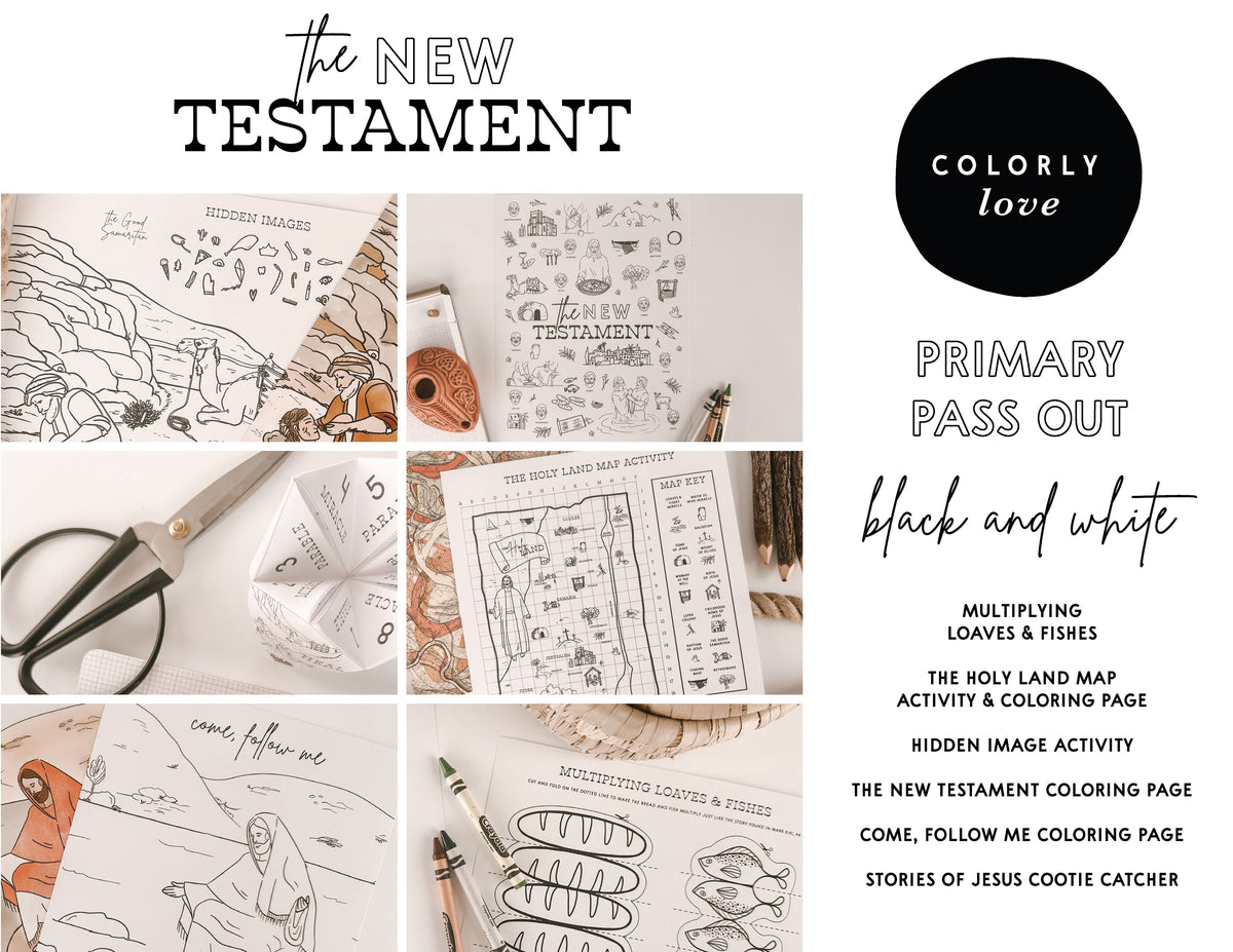 Primary Pass Out Conference Kit Spring 2023 (B+W pages only!) – Colorly ...